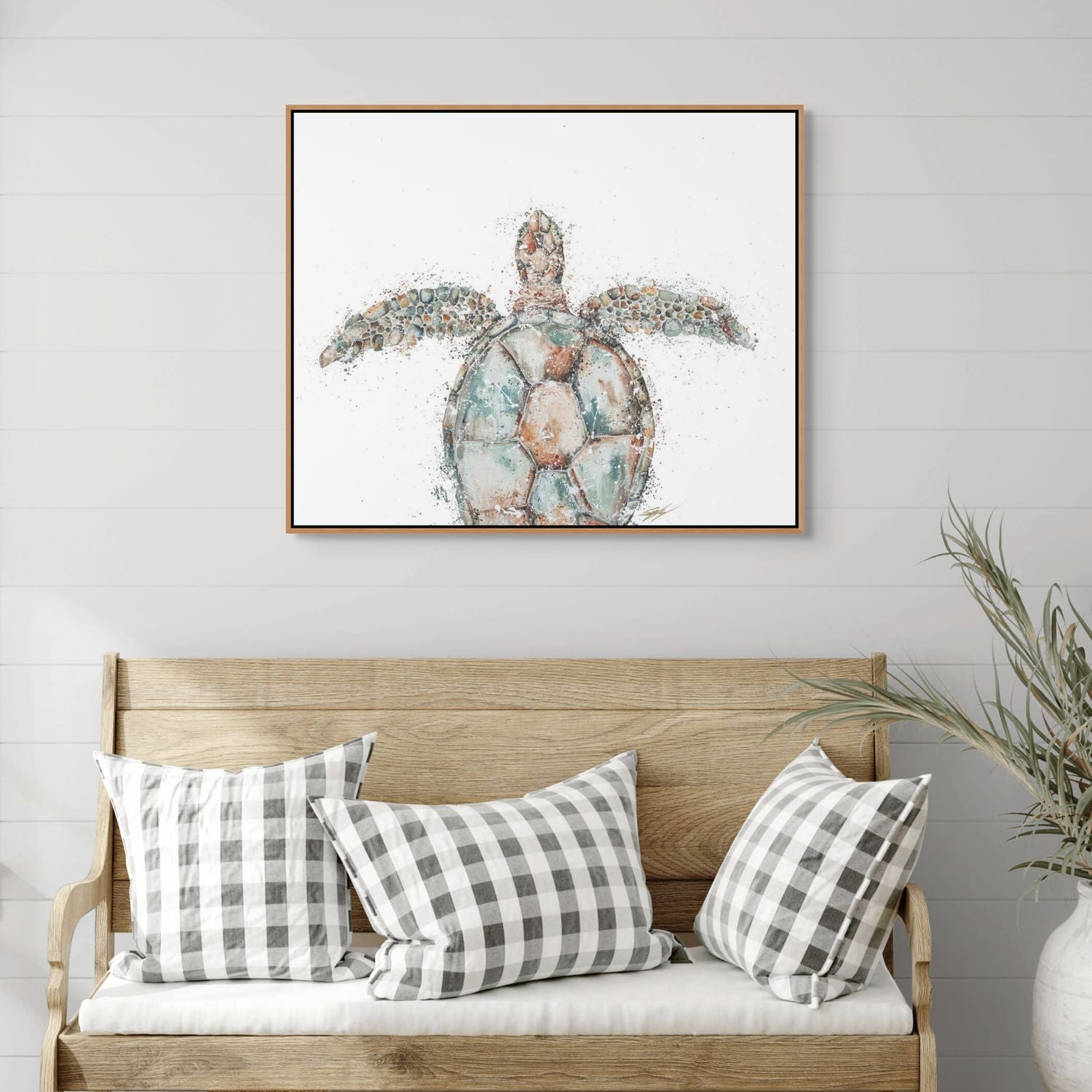 A Bird's Eye View – Turtle Artwork by Stephanie Elizabeth – SEA Gallery