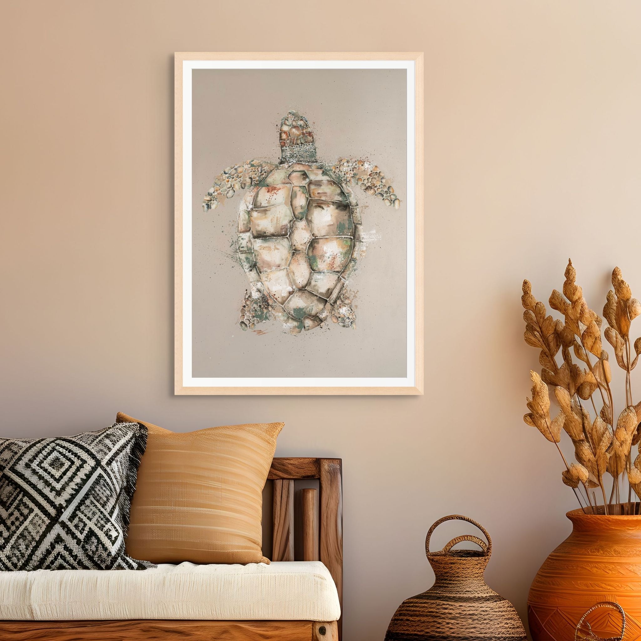 Loggerhead | Sea Turtle Fine Art Print – Stephanie Elizabeth – SEA Gallery